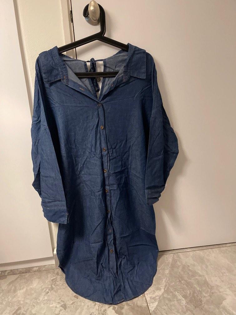 Denin dress, Women's Fashion, Dresses & Sets, Dresses on Carousell