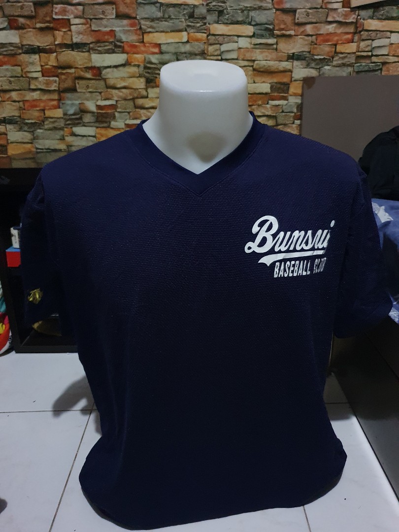 Descente Drifit Shirt, Men's Fashion, Tops & Sets, Tshirts & Polo Shirts on Carousell