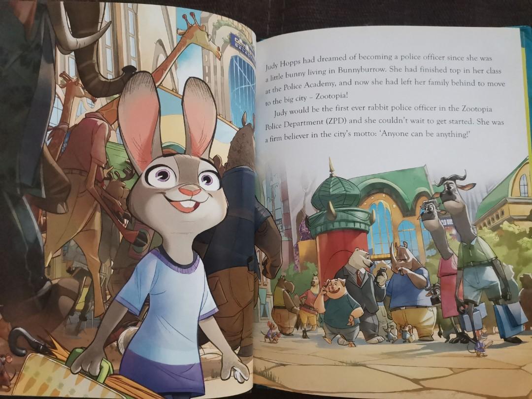 Disney Zootopia - Judy's Dream Files, Hobbies & Toys, Books & Magazines ...