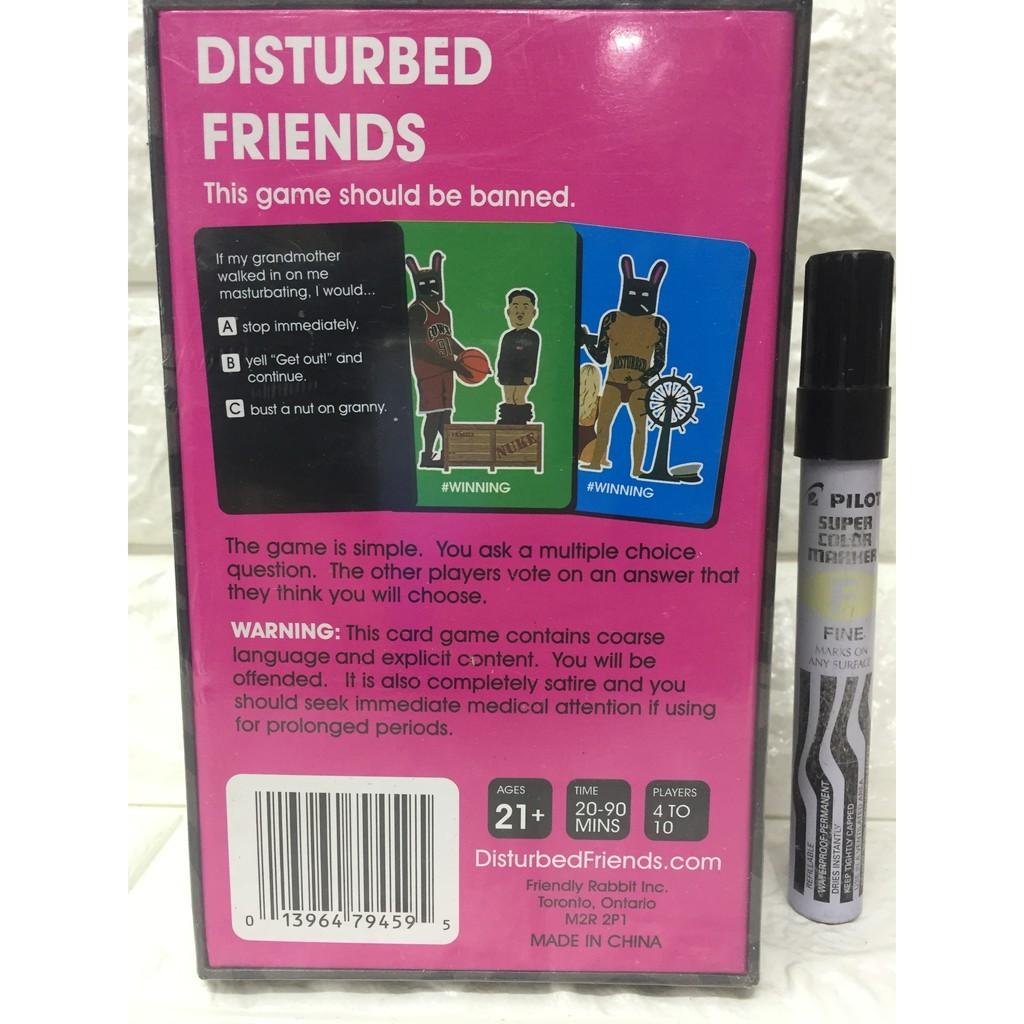 Disturbed Friends Card Games, Hobbies & Toys, Toys & Games on Carousell