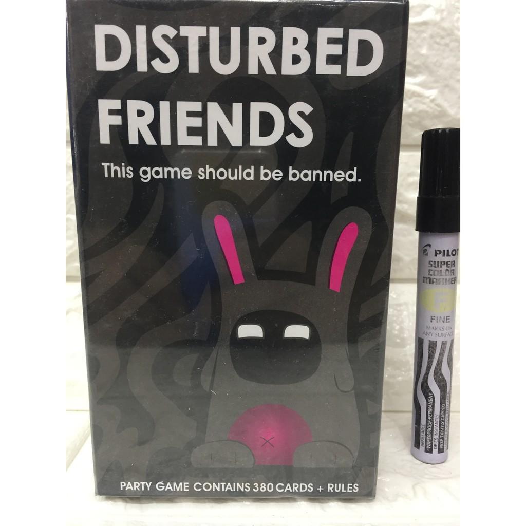 Disturbed Friends Card Games, Hobbies & Toys, Toys & Games on Carousell