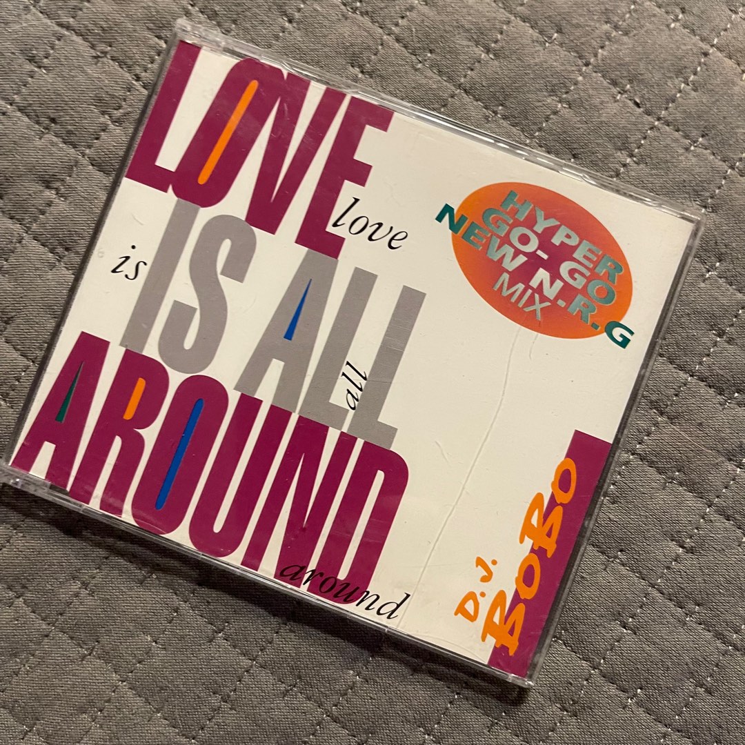 DJ Bobo Love Is All Around, 興趣及遊戲, 音樂、樂器 & 配件, 音樂與媒體 - CD 及 DVD - Carousell