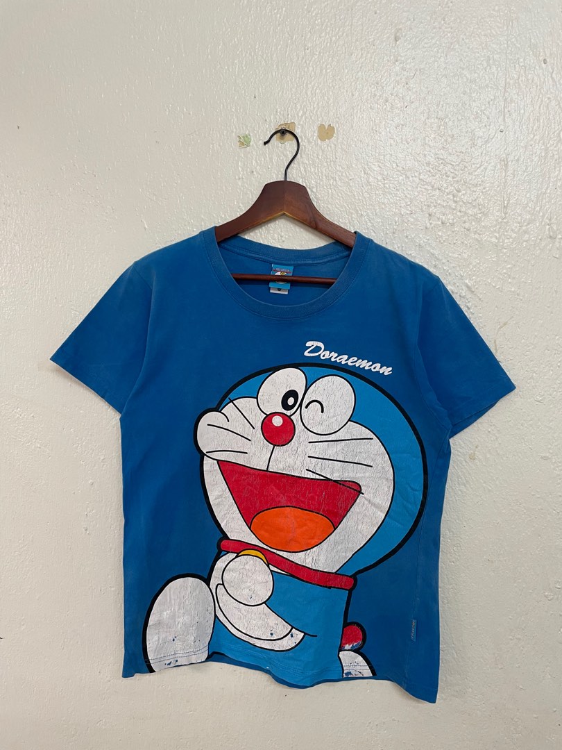 Doraemon Tee, Men's Fashion, Tops & Sets, Tshirts & Polo Shirts on ...