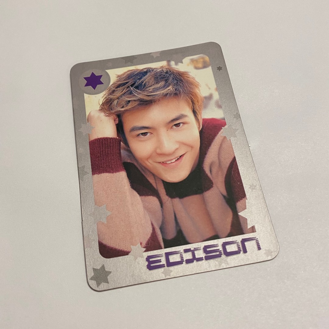 Edison CHAN 陳冠希 Yes Card, 興趣及遊戲, 收藏品及紀念品, 明星周邊 - Carousell