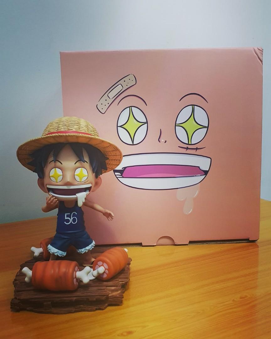 Emoji Studio Starry Eyes Luffy, Hobbies & Toys, Toys & Games on Carousell