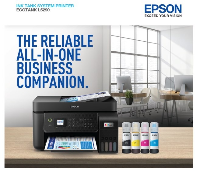 Epson EcoTank L5290 A4 Wi-Fi All-in-One Ink Tank Printer with ADF ...
