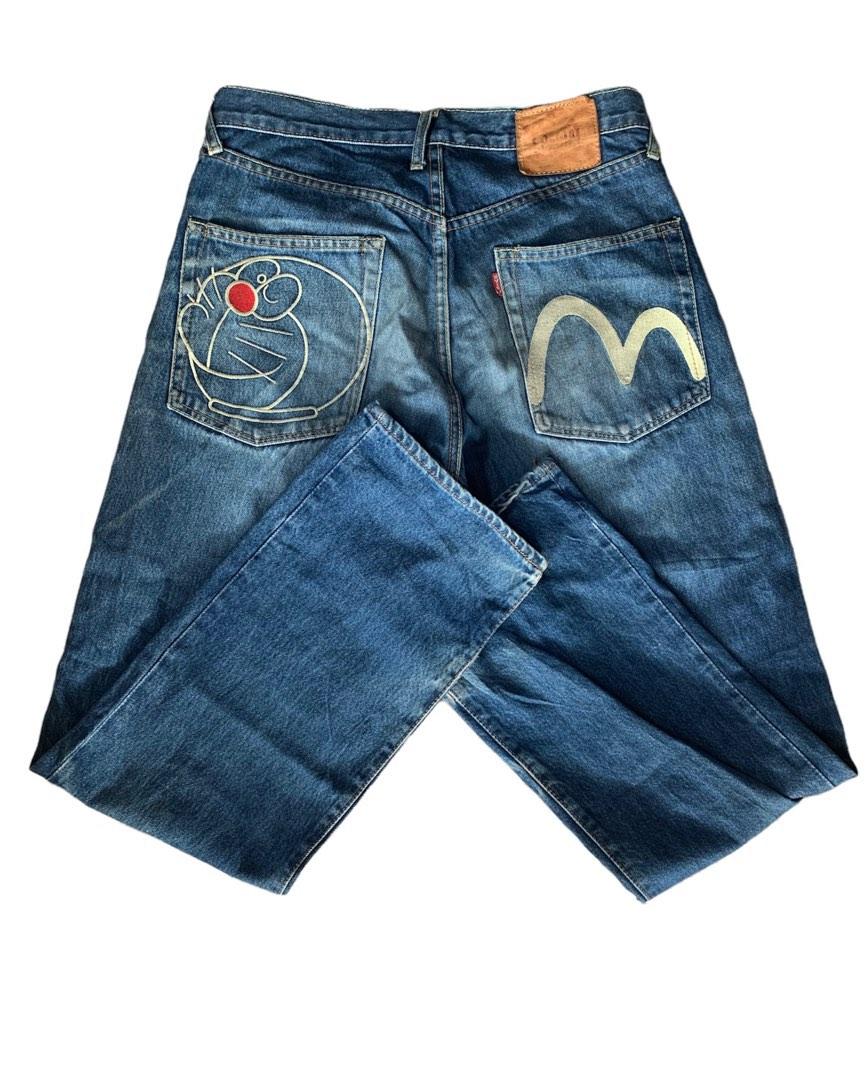 EVISU, Women's Fashion, Bottoms, Jeans on Carousell