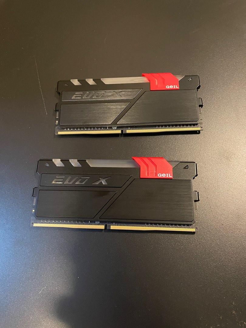 Evo x 2 x 4gb Ram with RBG, Computers & Tech, Parts & Accessories ...