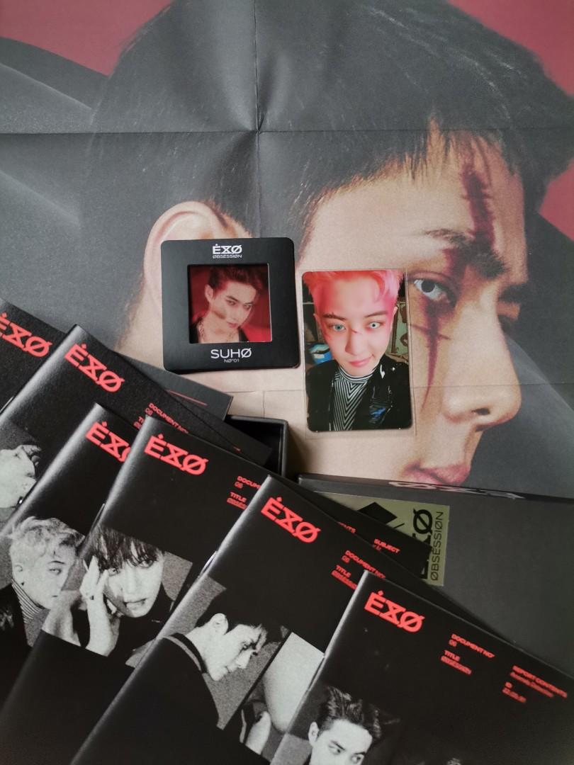 EXO OBSESSION X-EXO VER. Album with Chanyeol Photocard, Hobbies & Toys ...