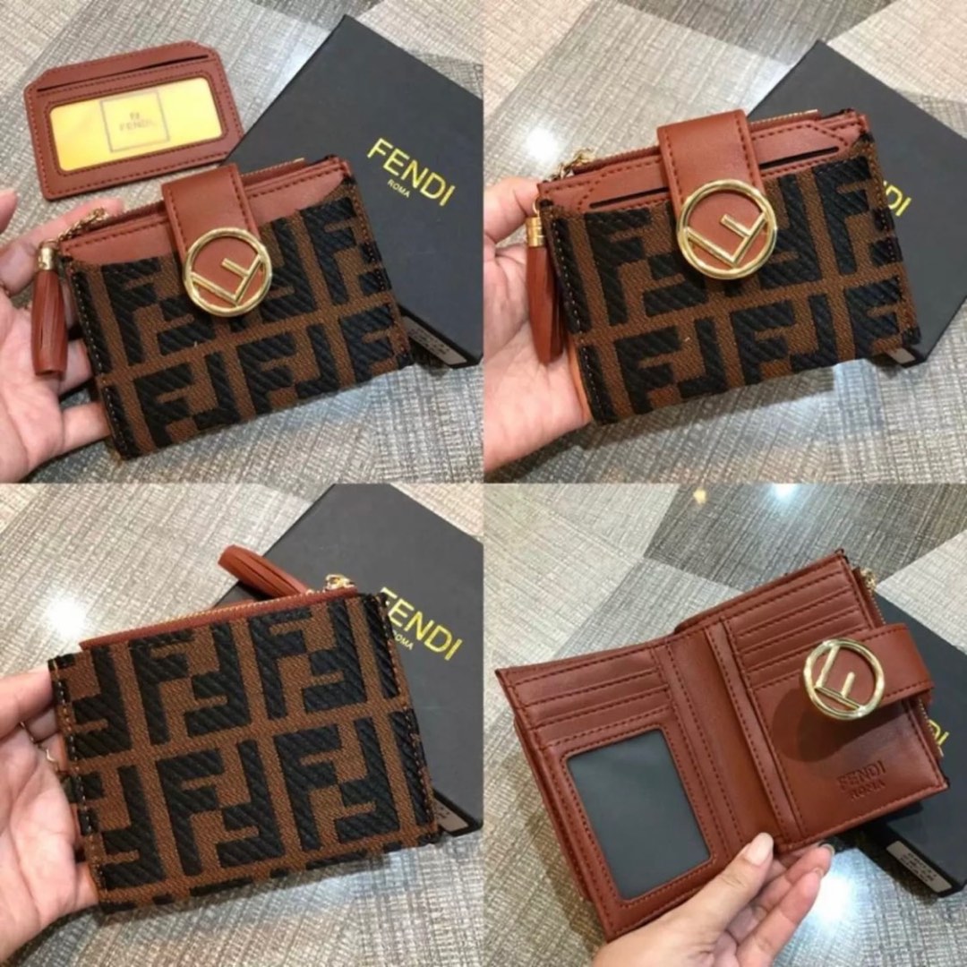Fendi small wallet, Women's Fashion, Bags & Wallets, Wallets & Card ...