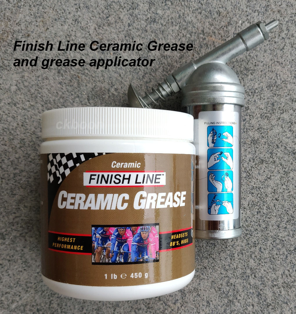 Finish Line Ceramic Grease & grease applicator for sale, Sports ...