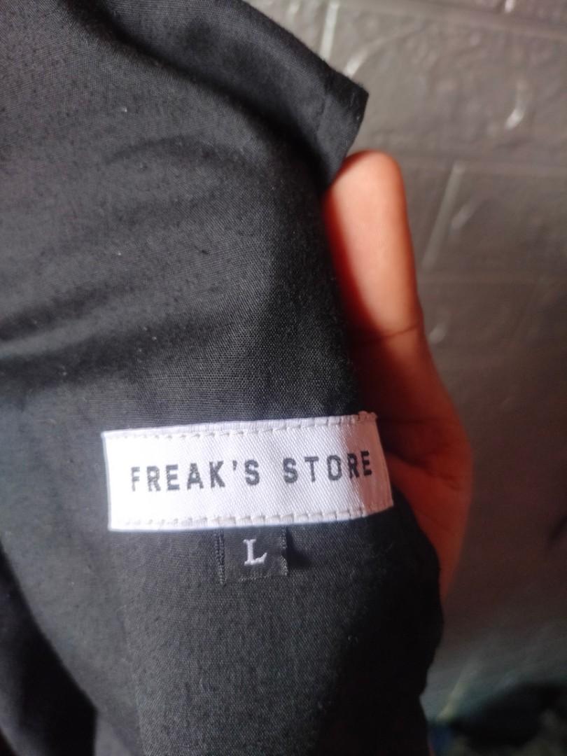 FREAK'S STORE 6 POCKET WIDE SILHOUETTE CARGO PANT BLK, Men's Fashion ...