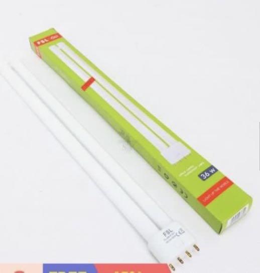 FSL 2G11 36W 4pin PLL Fluorescent Tube- Daylight 6500k, Furniture & Home Living, Lighting & Fans ...