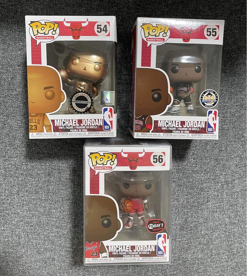 Funko Pop Michael Jordan pack, Hobbies & Toys, Toys & Games on Carousell