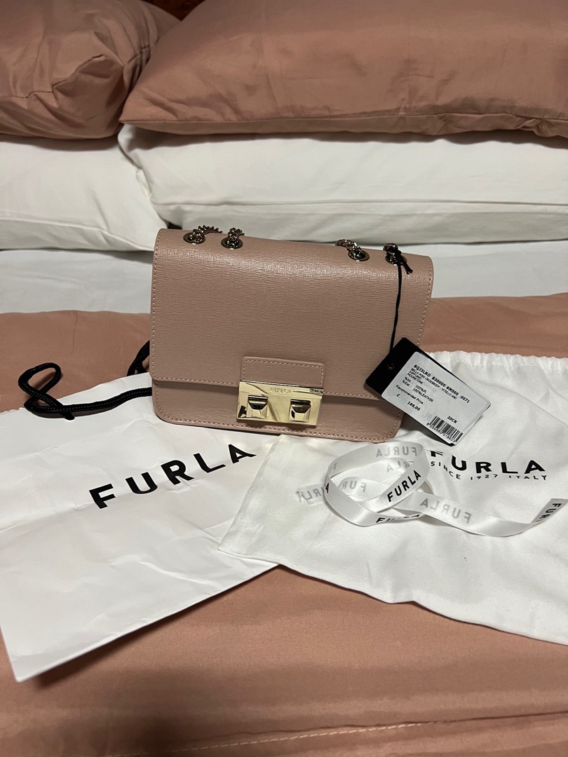 Furla Bella Mini Crossbody Bag, Luxury, Bags & Wallets on Carousell