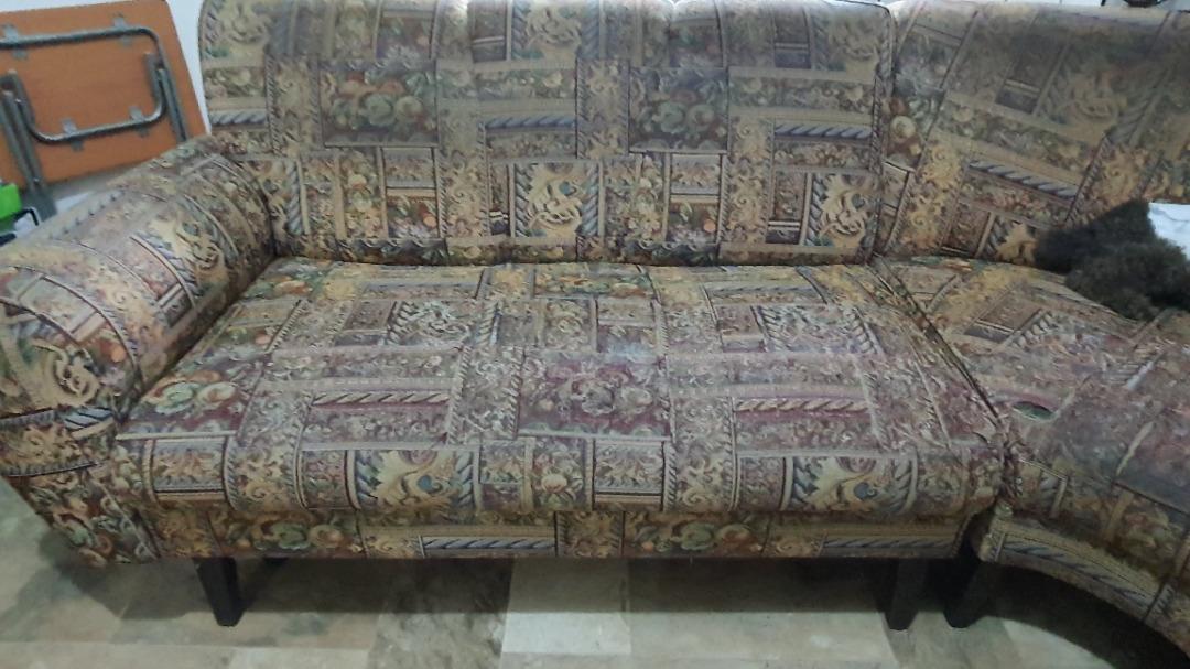 Garage Sale Series --- Sofa Set 3-piece corner design, Furniture & Home ...