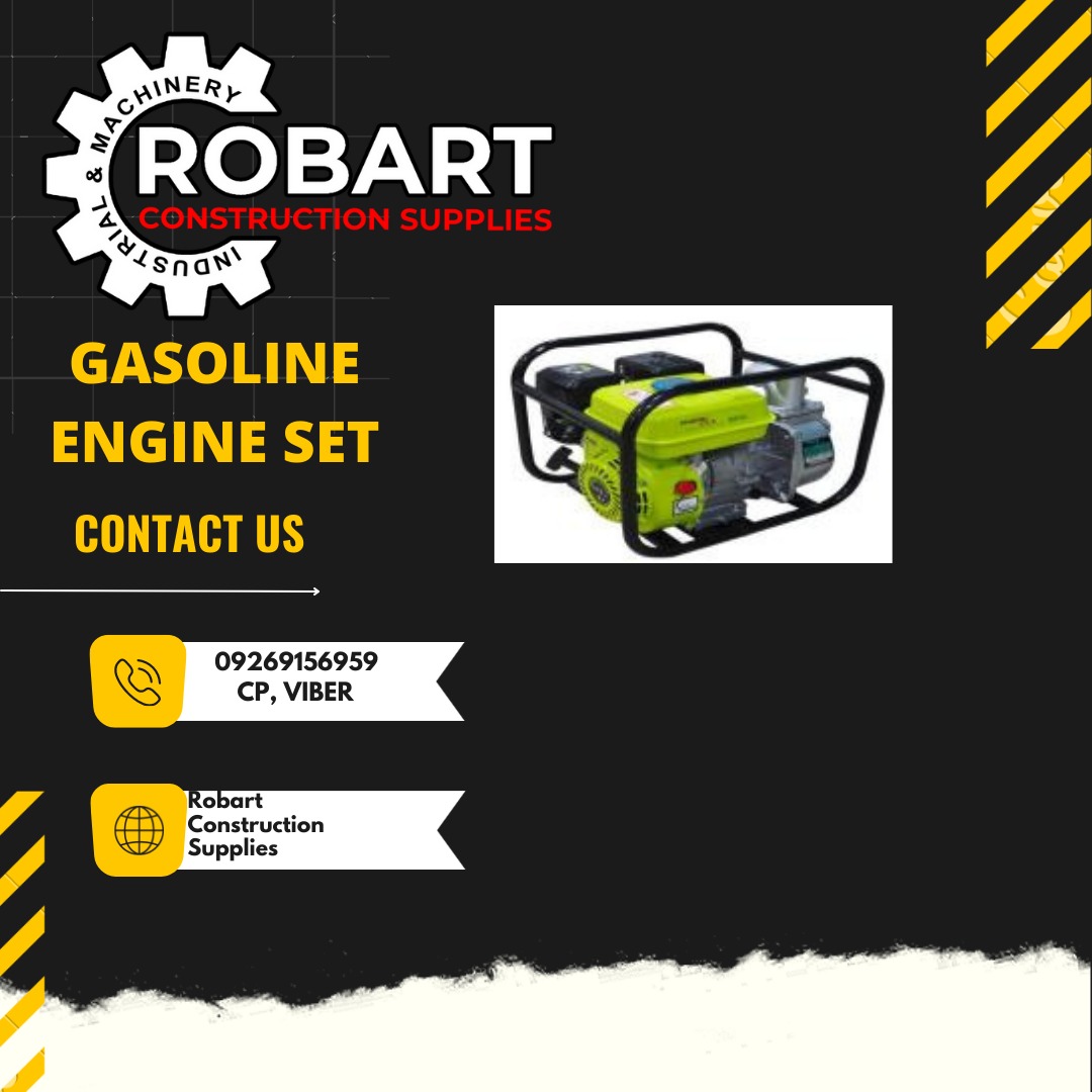 GASOLINE ENGiNE SET, Commercial & Industrial, Construction Tools ...