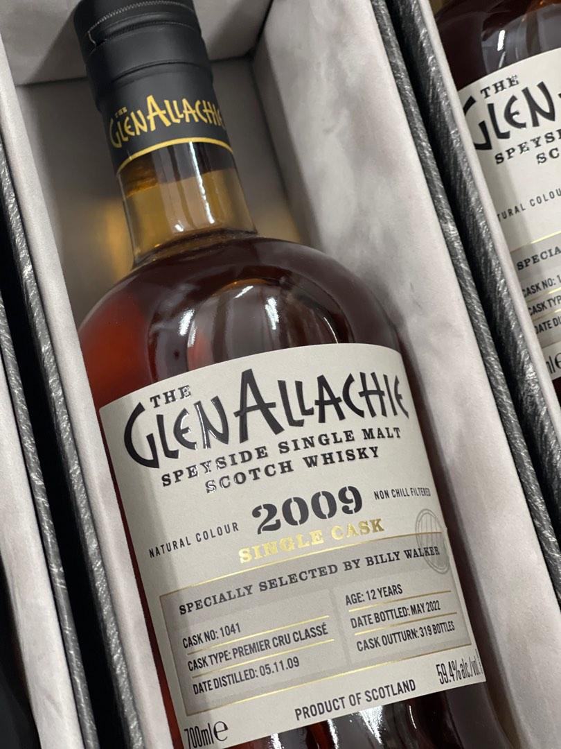 GlenAllchie Single Cask Series Scotch Single Malt Cask Strength Whisky ...