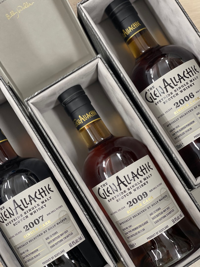 GlenAllchie Single Cask Series Scotch Single Malt Cask Strength Whisky ...