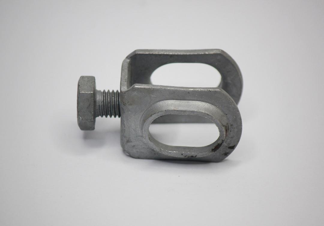GROUND ROD CLAMP, 5/8 GALVANIZED ELECTRICAL GROUNDING CLAMP, HEAVY DUTY ...