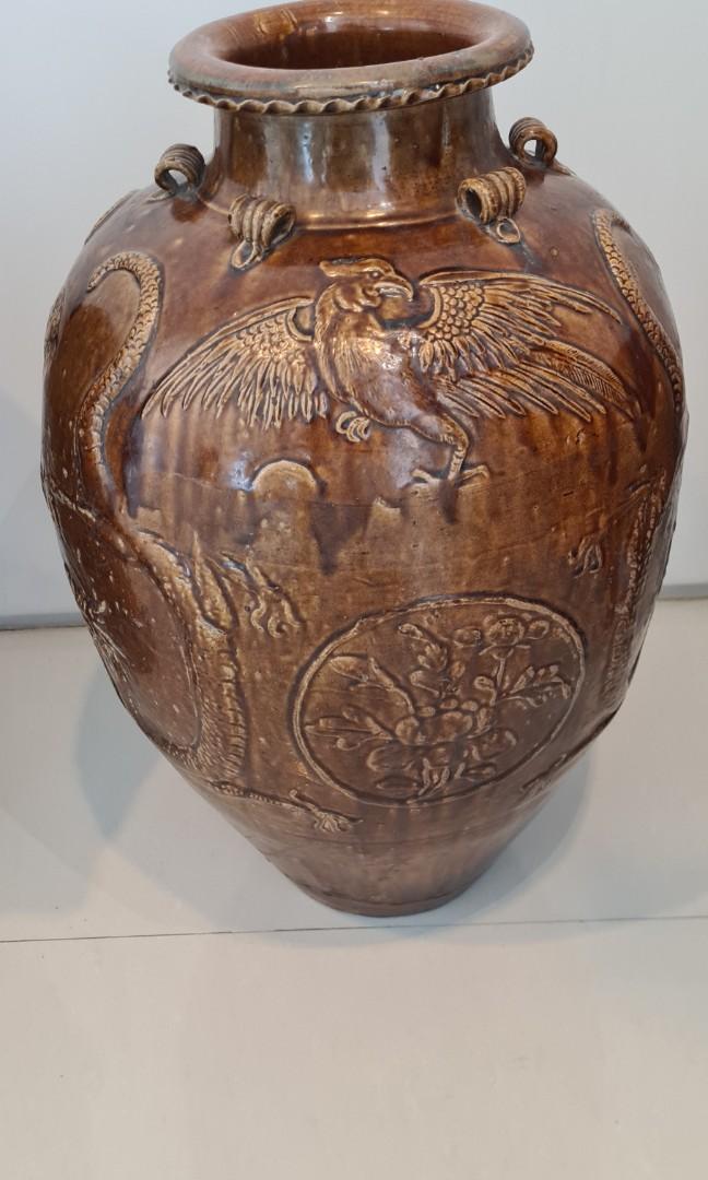 Guci antik jaman dinasti yang unik, Antik, Furnitur di Carousell