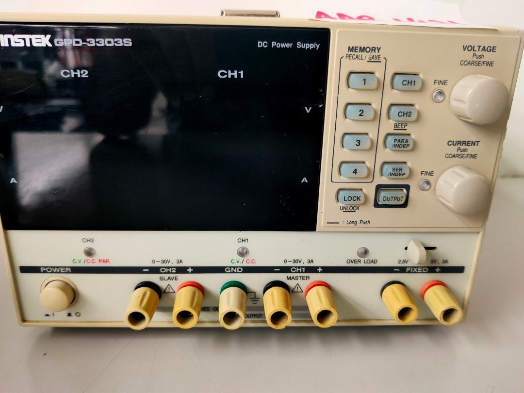 GW Instek Digital DC Power Supply for sale @ $350 each (AAR 1421 ...