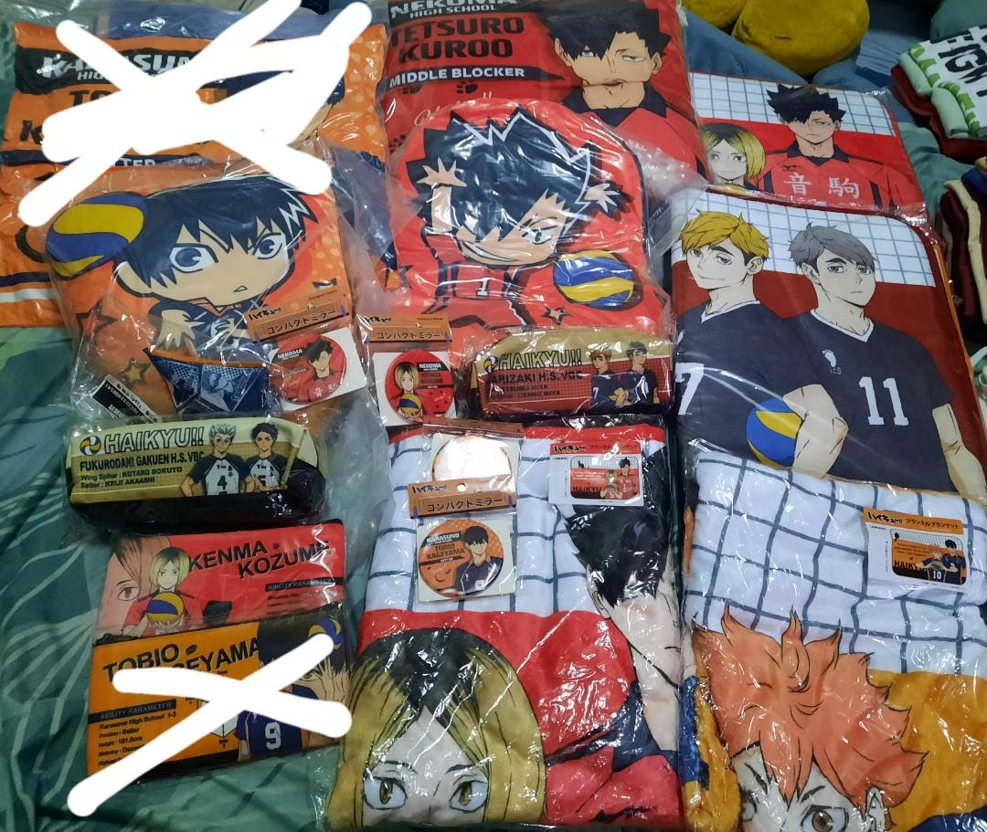 Haikyu! Assorted Merchandise, Hobbies & Toys, Toys & Games on Carousell