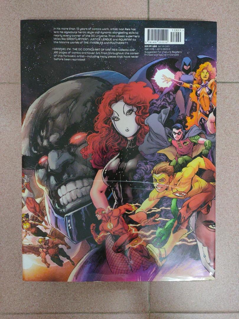 (Hardcover) Graphic Ink : The DC Comics Art of Ivan Reis, Hobbies ...