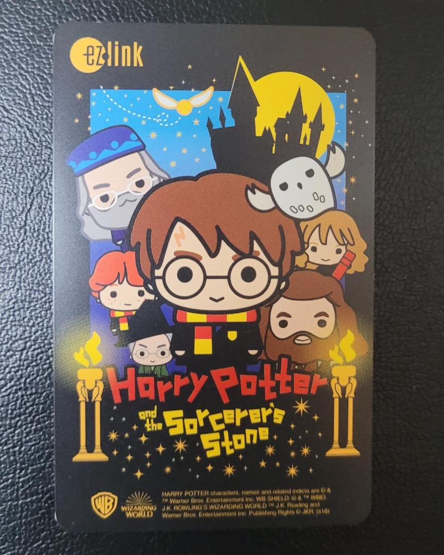 Harry Potter Ez link Card, Hobbies & Toys, Travel, Travel Essentials ...