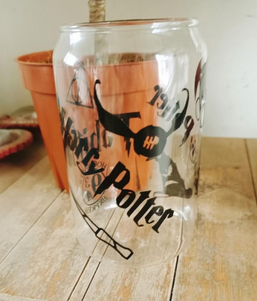 Harry Potter personalized glass, Hobbies & Toys, Stationery & Craft ...