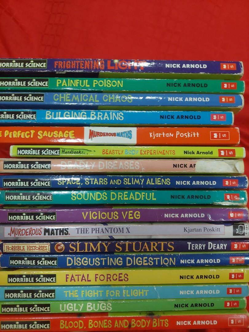Horrible Science, Murderous Maths assortment, Hobbies & Toys, Books ...