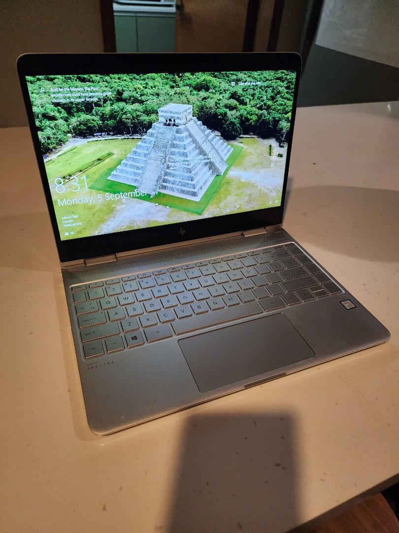 HP Spectre laptop notebook with Windows 13 inch, Computers & Tech ...