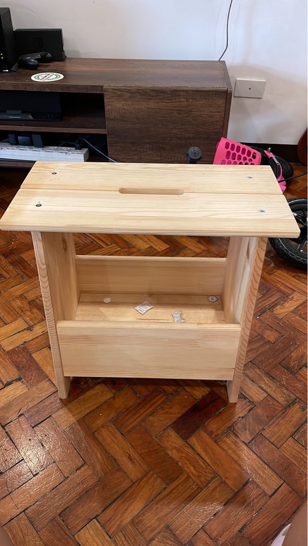 IKEA perjohan stool with storage, Furniture & Home Living, Furniture ...