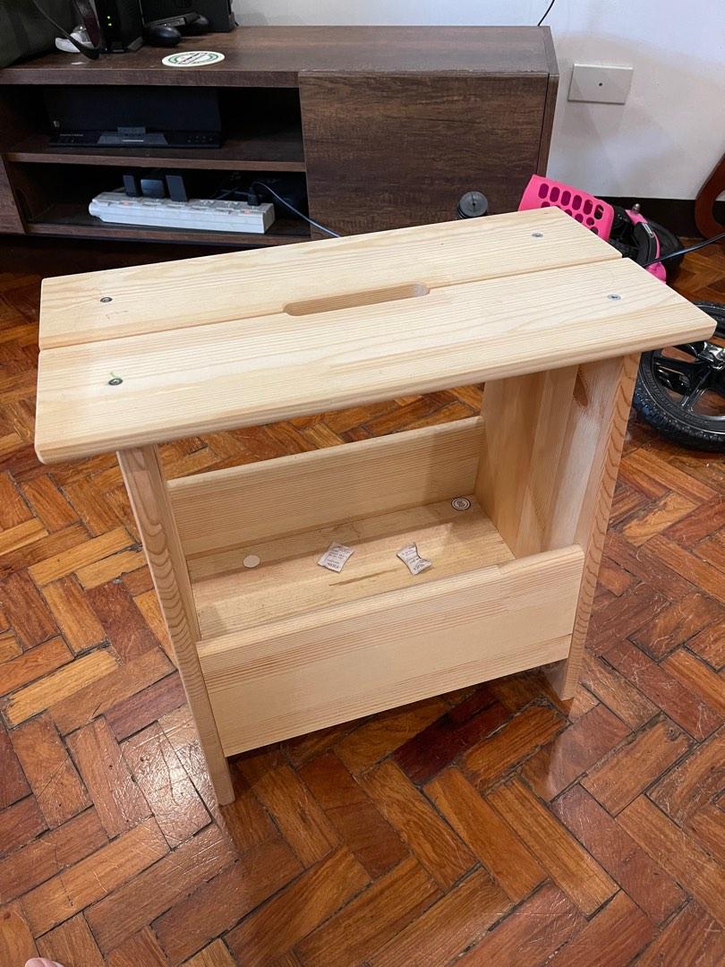 IKEA perjohan stool with storage, Furniture & Home Living, Furniture ...