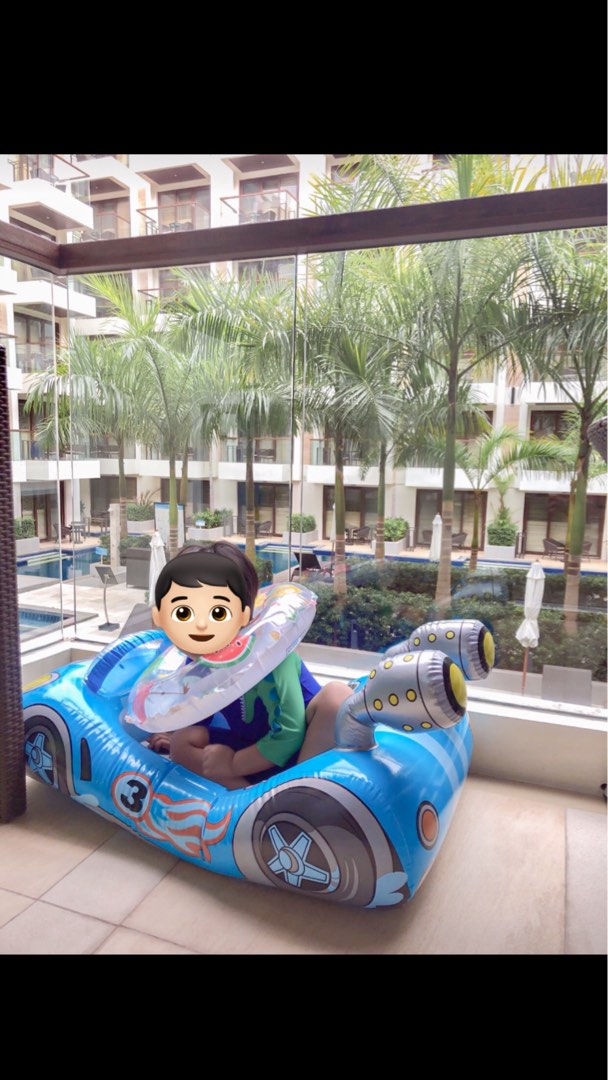 Intex Blue Car Floater, Babies & Kids, Infant Playtime on Carousell