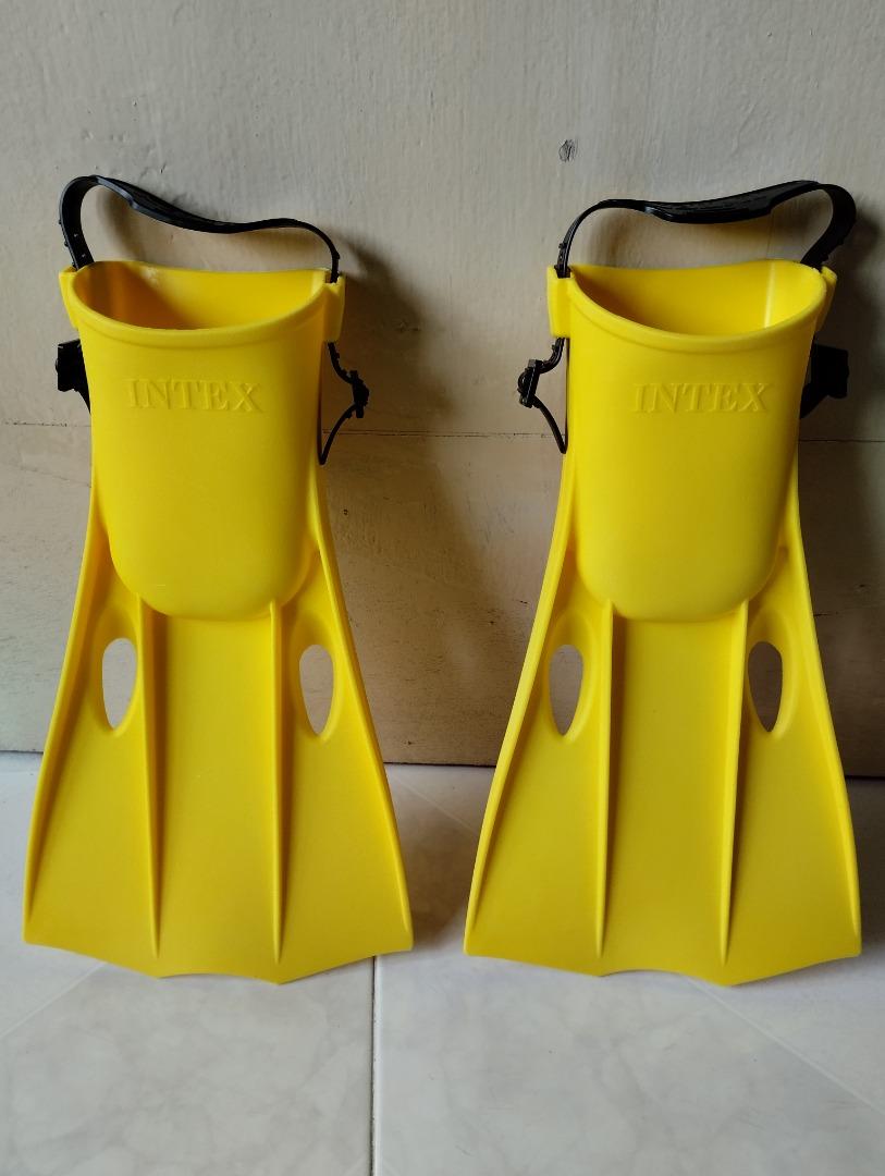 INTEX Flippers Mask & Snorkel Set for kids, Sports Equipment, Sports ...