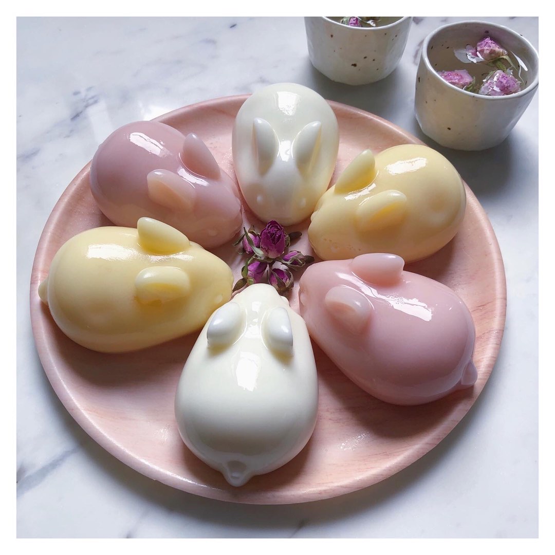 Jade Rabbit Yogurt Jelly, Food & Drinks, Homemade Bakes on Carousell