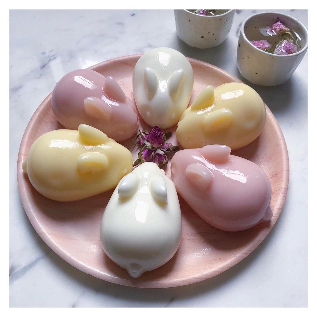 Jade Rabbit Yogurt Jelly, Food & Drinks, Homemade Bakes on Carousell