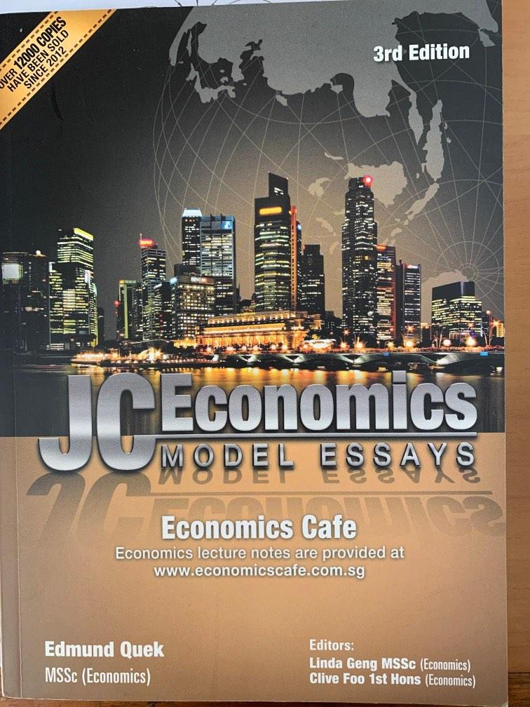 JC economics model essay, Hobbies & Toys, Books & Magazines, Assessment ...