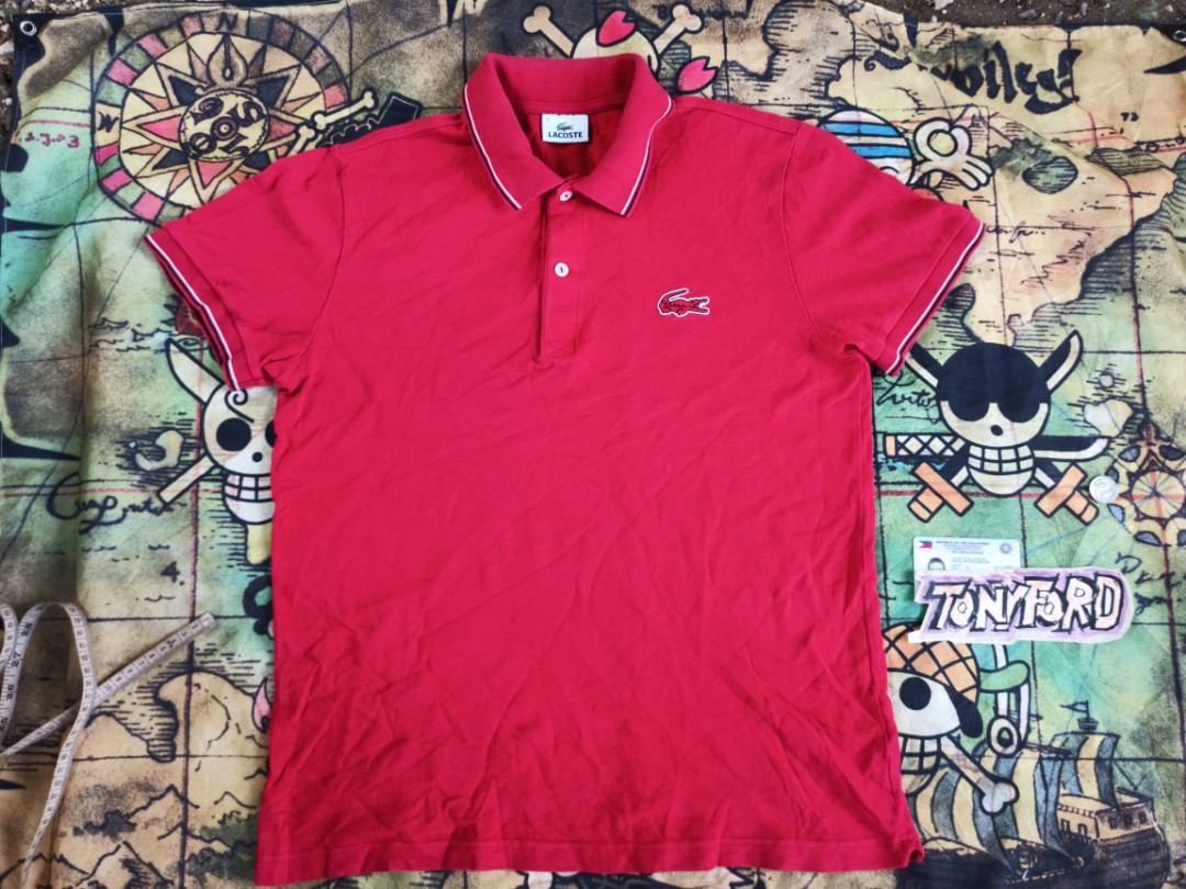 Lacoste colored 2 inch logo.., Men's Fashion, Tops & Sets, Tshirts ...