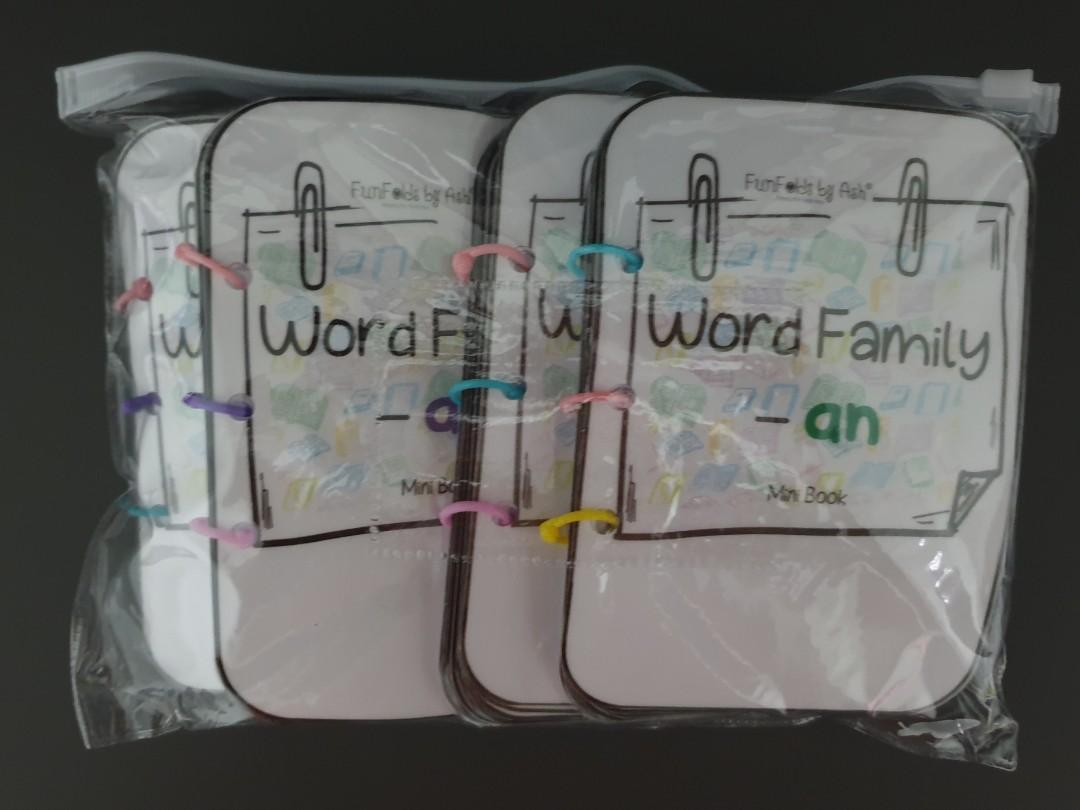 Learn to Read - Word Family / Phonics, Hobbies & Toys, Toys & Games on ...