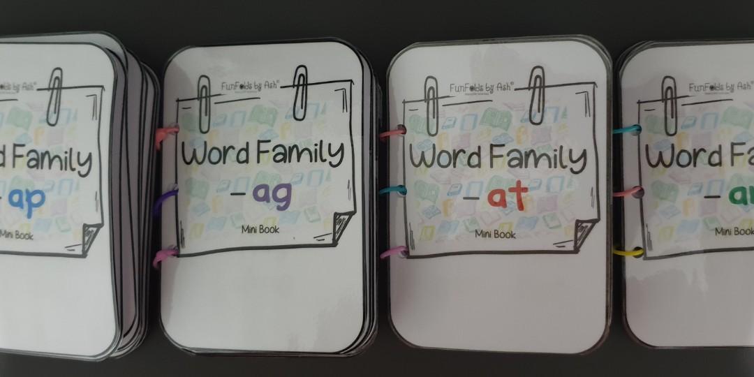 Learn to Read - Word Family / Phonics, Hobbies & Toys, Toys & Games on ...