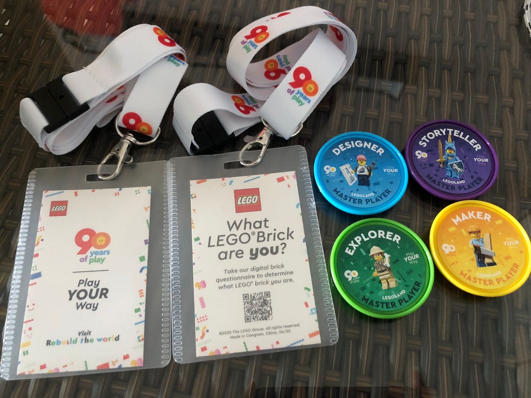 Lego Lanyard & badges, Hobbies & Toys, Toys & Games on Carousell