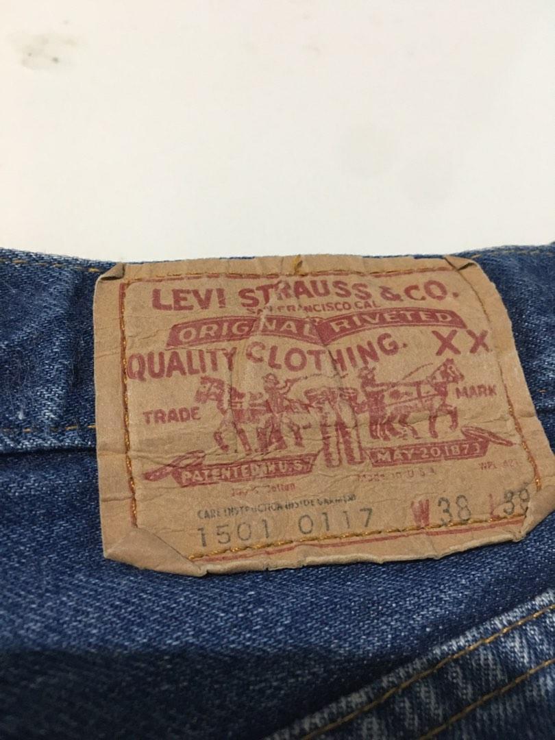 levis 501 true vintage selvedge(button stamp=6), Women's Fashion ...