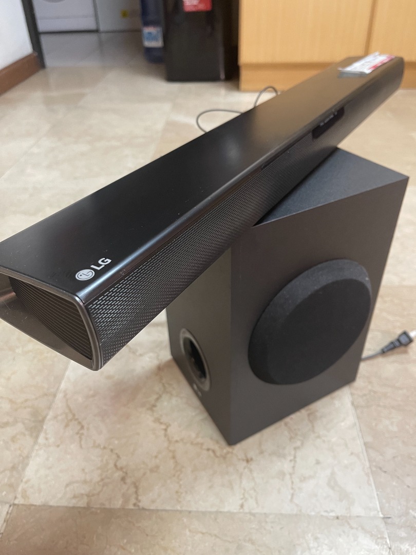 LG Soundbar + Active Woofer, Audio, Soundbars, Speakers & Amplifiers on ...