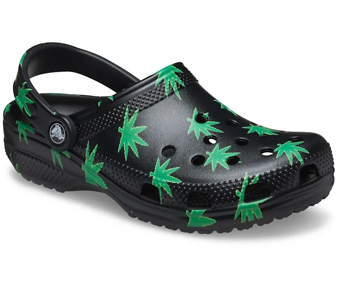 Limited Edition Crocs Marijuana, Men's Fashion, Footwear, Flipflops and ...