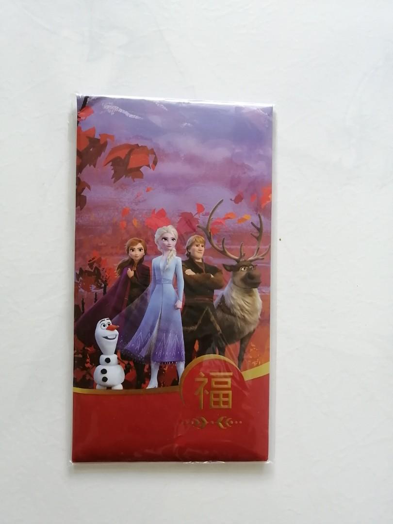 Limited Edition "Frozen" Ang Pow packets Set, Hobbies & Toys ...