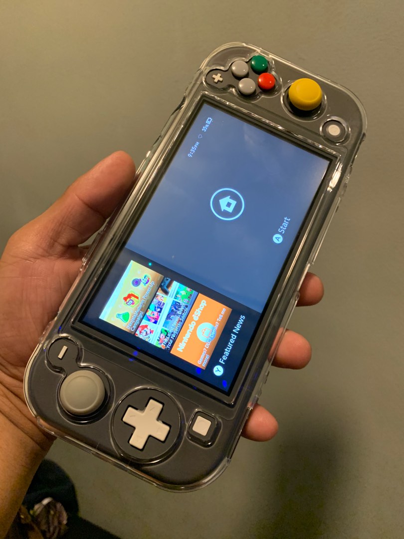 Lite gray 128 mmc, Video Gaming, Video Game Consoles, Nintendo on Carousell