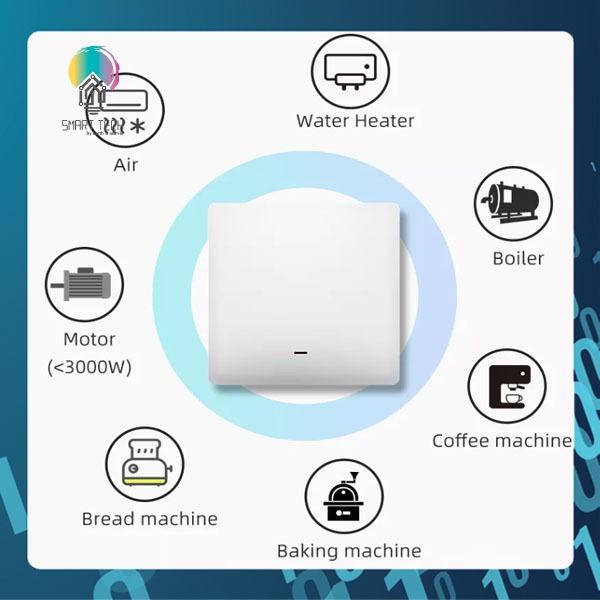 (Local Stock) Tuya Smartlife Boiler Switch 20A 4400W High Power Water ...