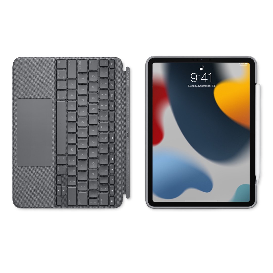 Logitech Combo Touch Keyboard Case with Trackpad IPad Air (4th & 5th ...